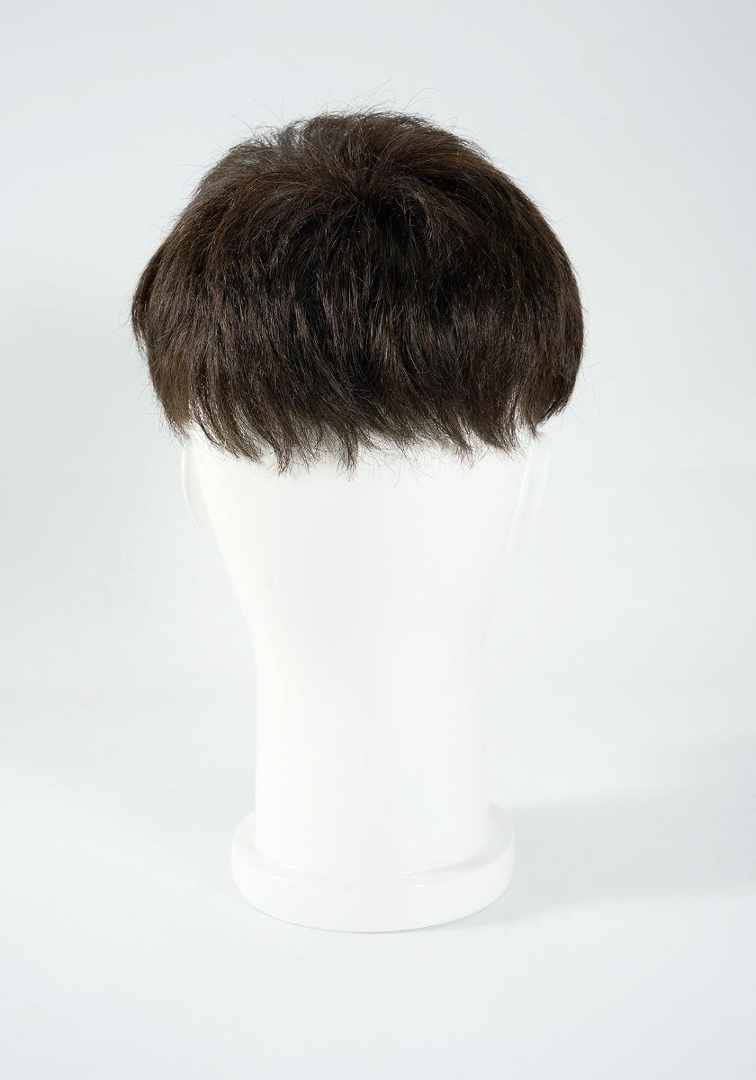 Shop Pre-Cut Poly Men’s Hairpiece with Short Relaxed Quiff