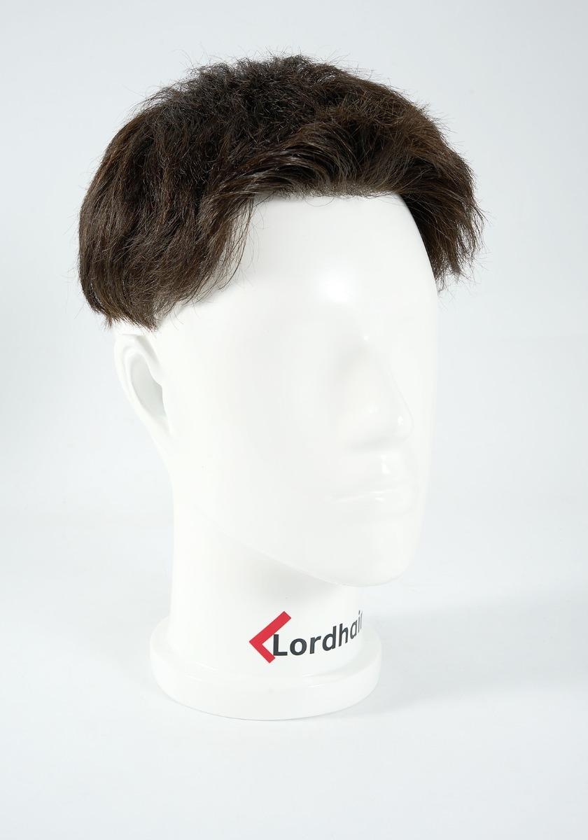 Shop Pre-Cut Poly Men’s Hairpiece with Short Relaxed Quiff
