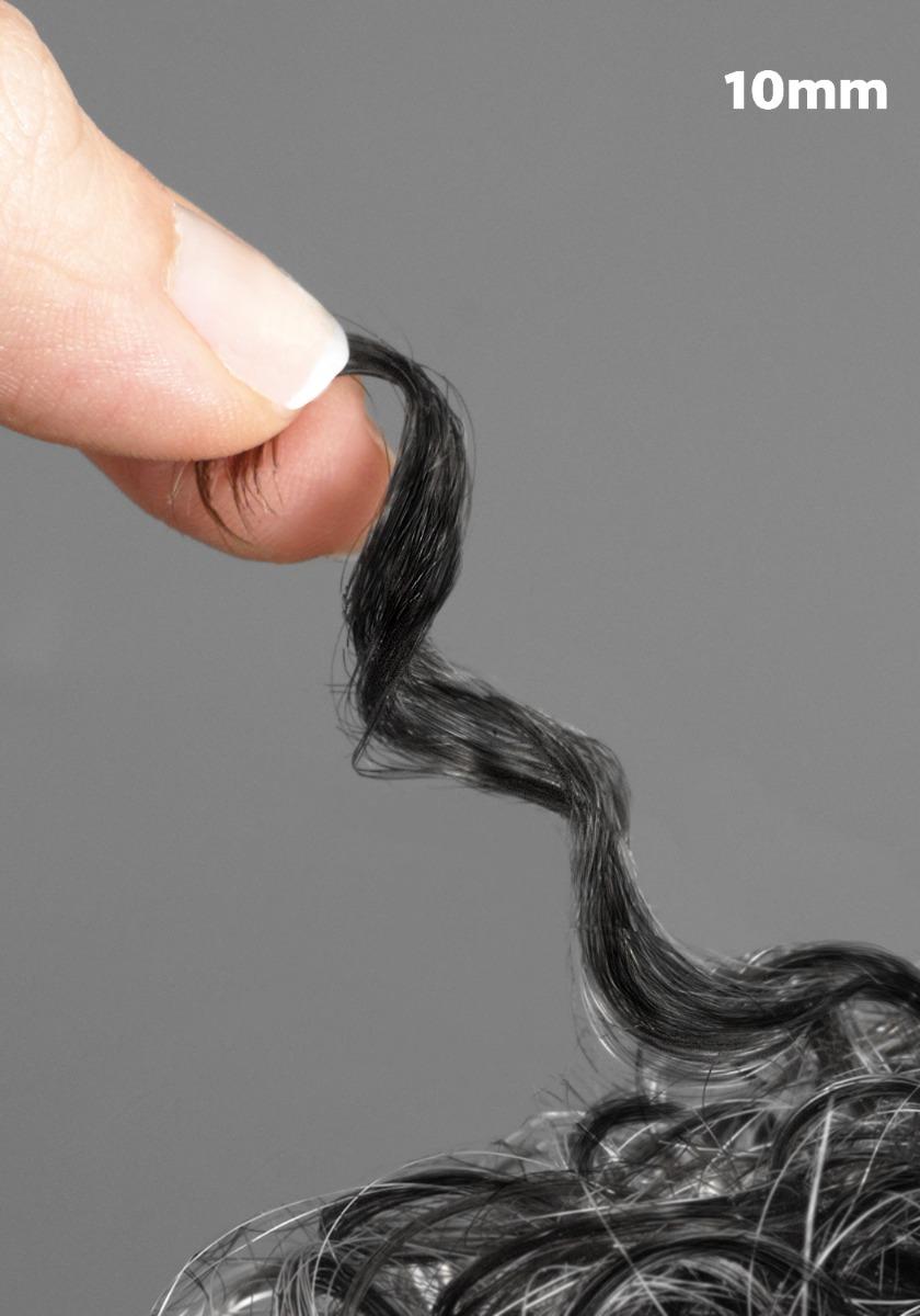 10mm Curl Super Thin Skin Stock Mens Super Thin Skin Hair Pieces