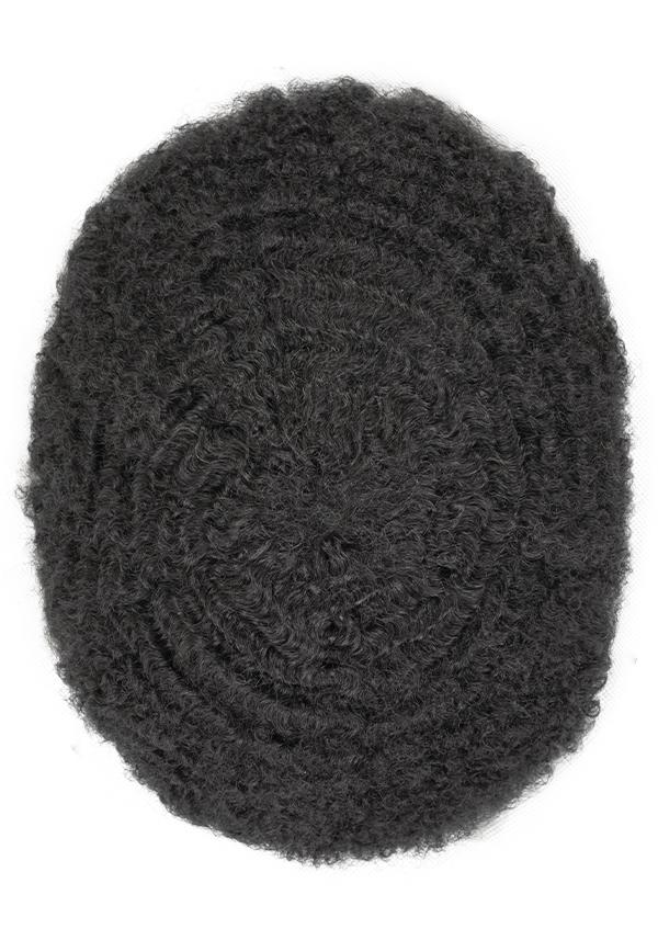 Afro Water Wave Men‘s System with a Sturdy Skin Base 4B Hair