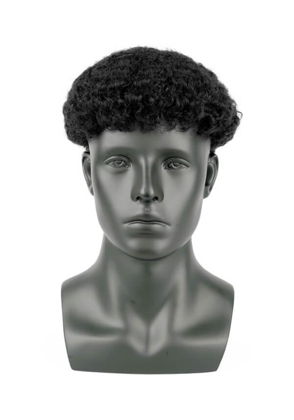 African American Men’s Water Wave Hair System 4B