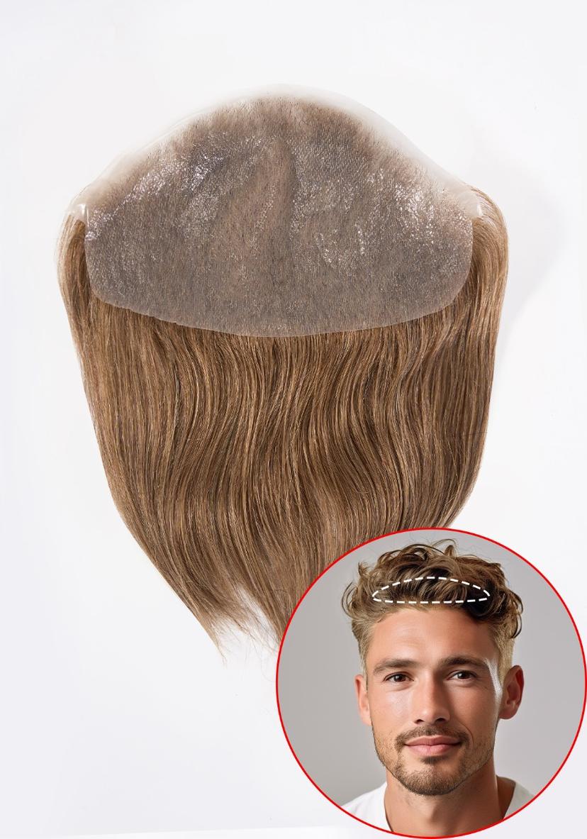 Frontal Hairpiece | Men's Oversized Frontal Hair System