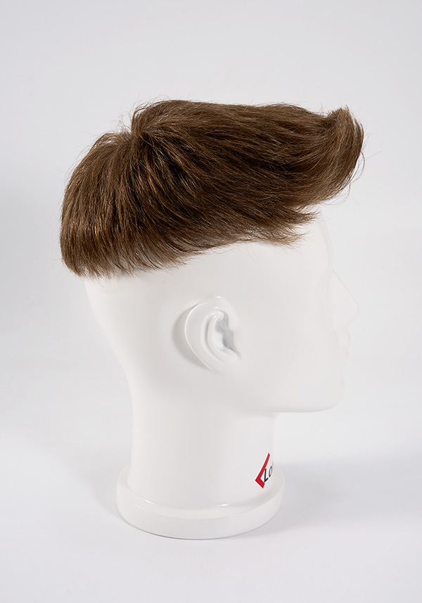 Pre-Cut Hairpiece with Modern Undercut and a Textured Top