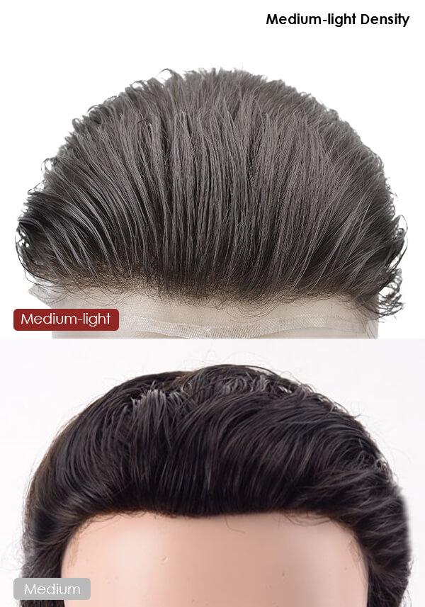 Best Hair Replacement System for Men with Lace and Skin | Wigs for men