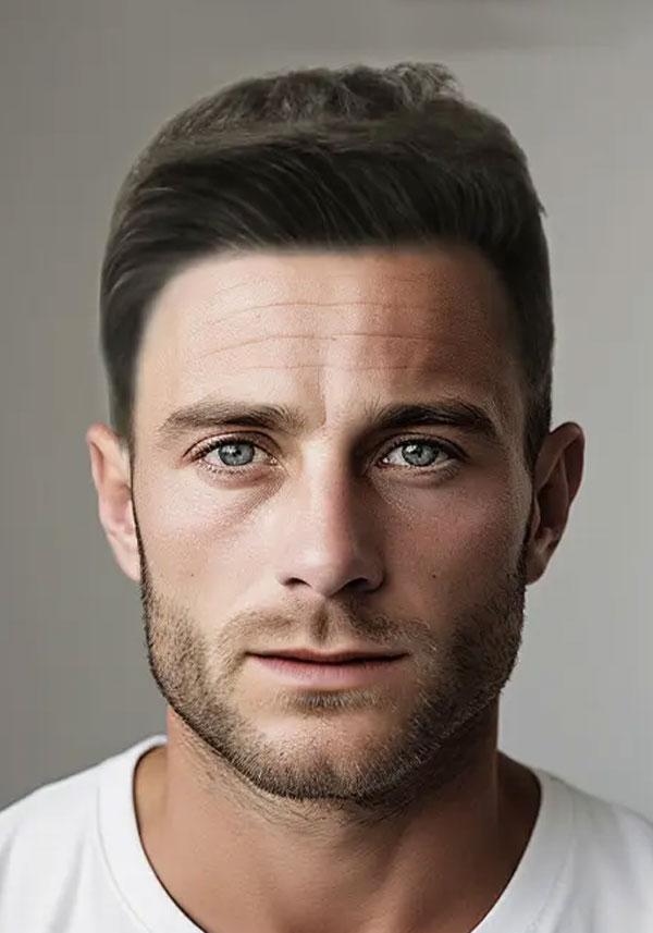 Best Custom Hair System by Hairstyle LD0046