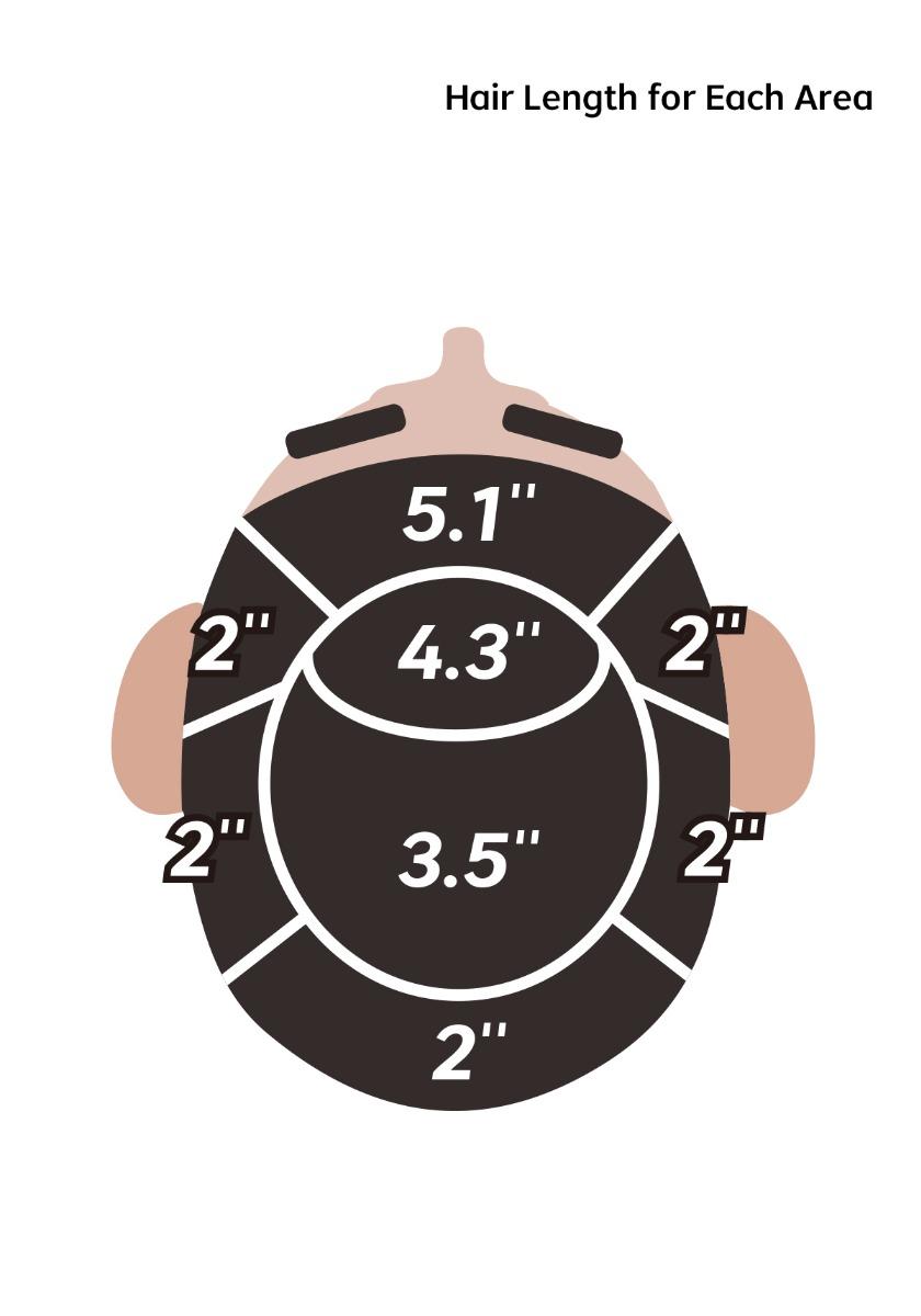Classic Short Quiff Men’s Hairpiece - Easy, Pre-Cut Style