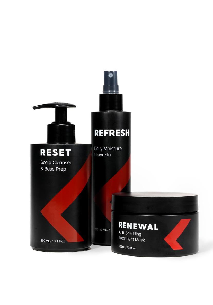 Professional Hair System Maintenance Trio | Reset • Renewal • Refresh