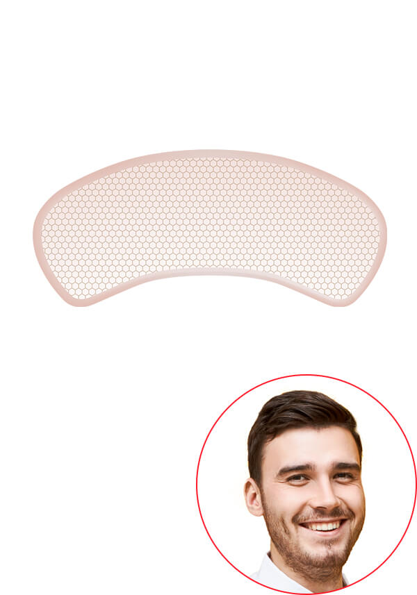 Custom Lace Frontal Hairpiece for Receding Hairlines