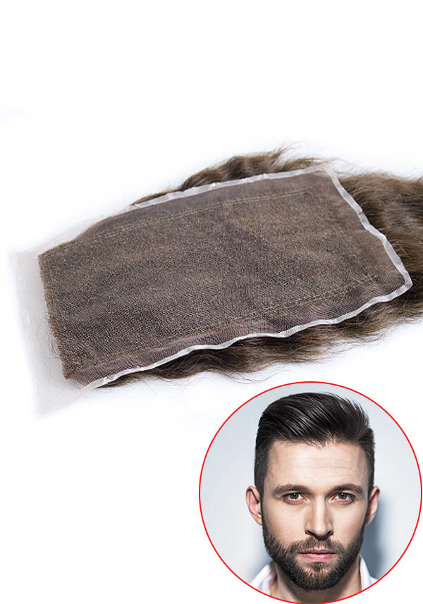 Mens Frontal Hairpieces | Fully Handmade Mens Hair System