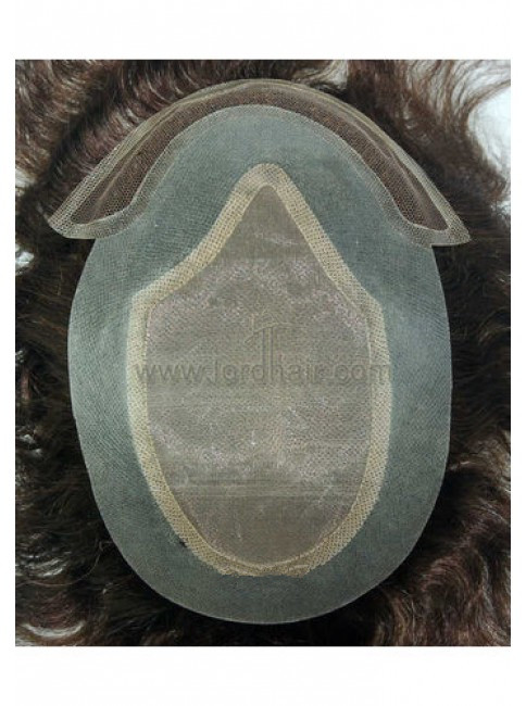 Durable French Lace Front Hair Replacement System Online Sale