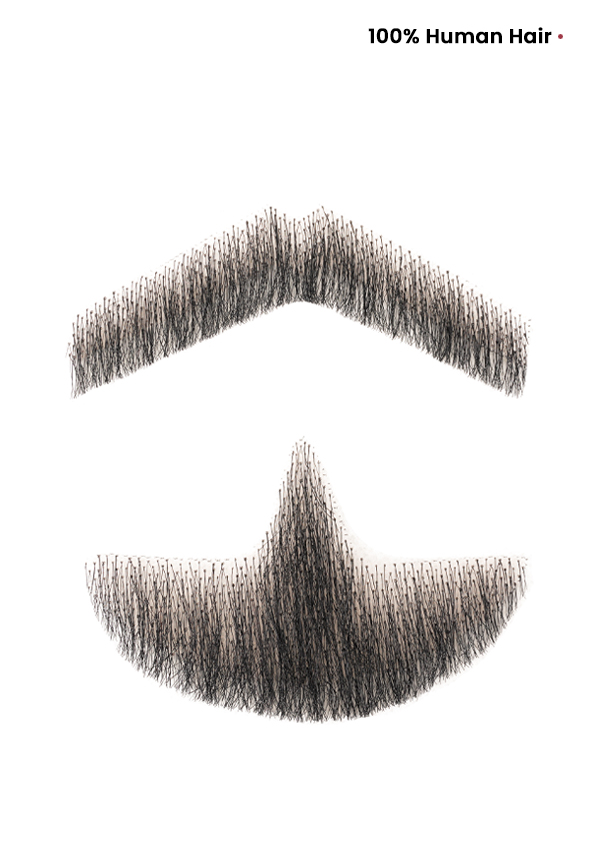 Fake Goatee for Men | Human Hair | Lordhair