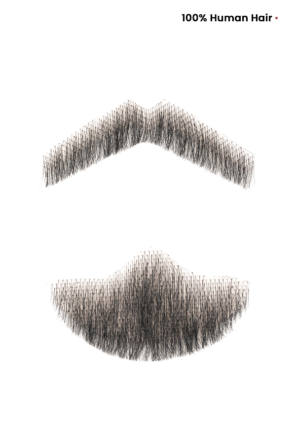 Men's Facial Hair | Fake Human Hair Goatee | Lordhair