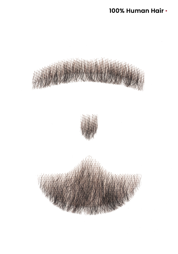 Goatee-5 | Realistic Goatee for Men | Lordhair