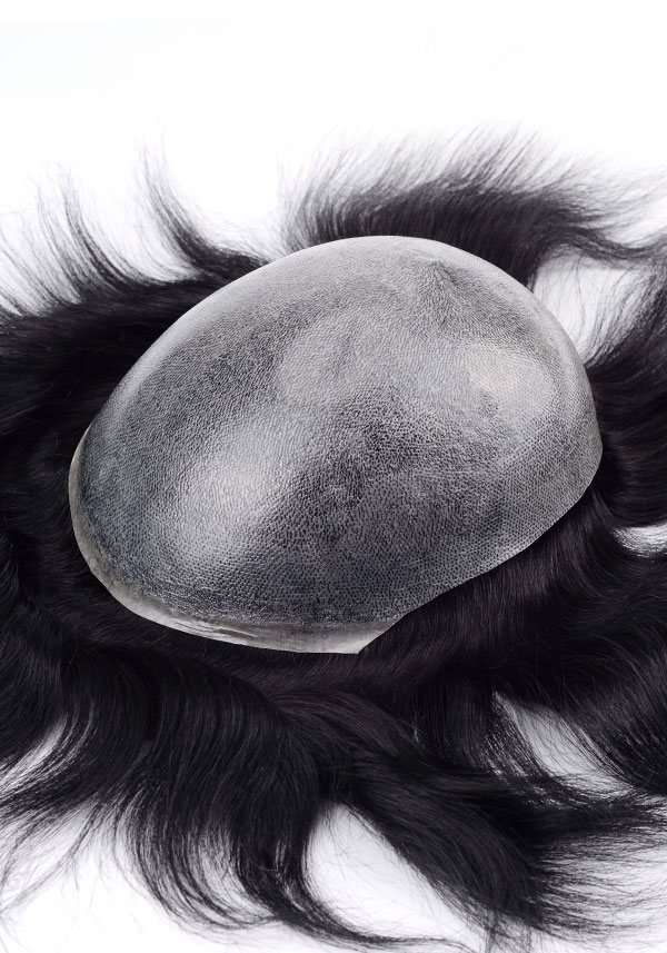 Invisible Thin Skin Hair System | Natural Front Hairline Mens Hairpieces
