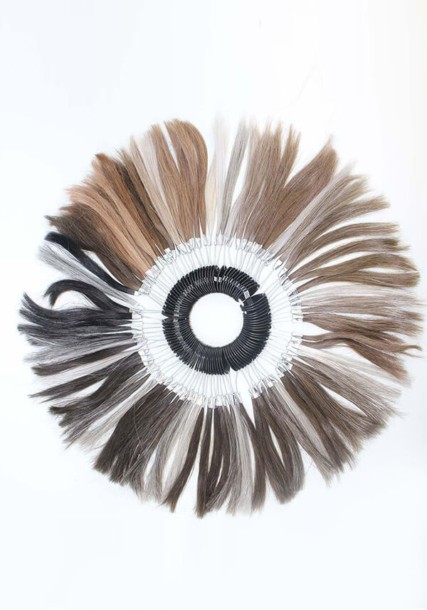 Standard Human Hair Color Ring for Men | Lordhair