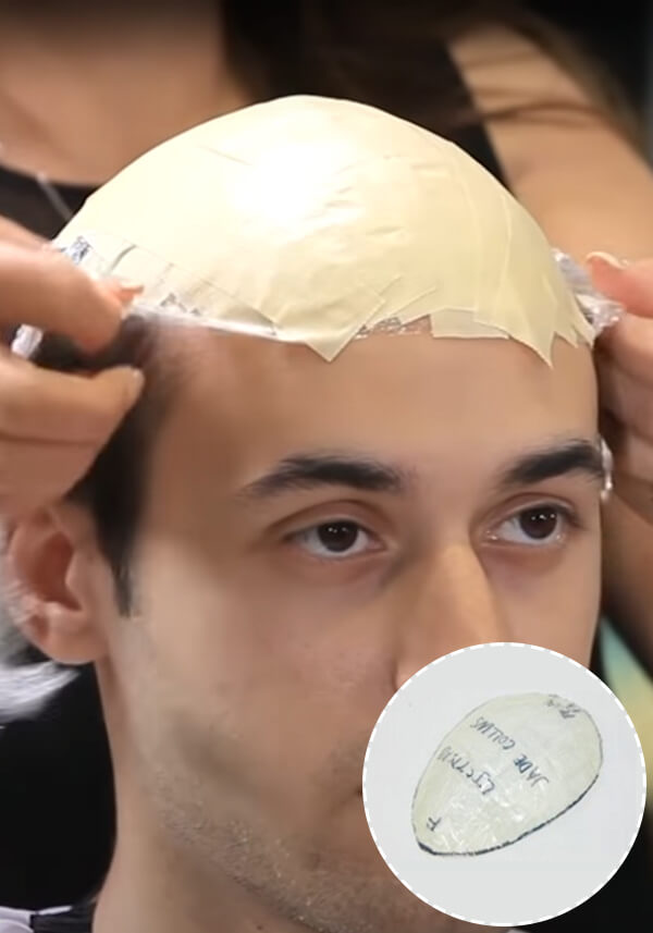 We Pick Up your Hair Samples | Templates for a Perfect Toupee
